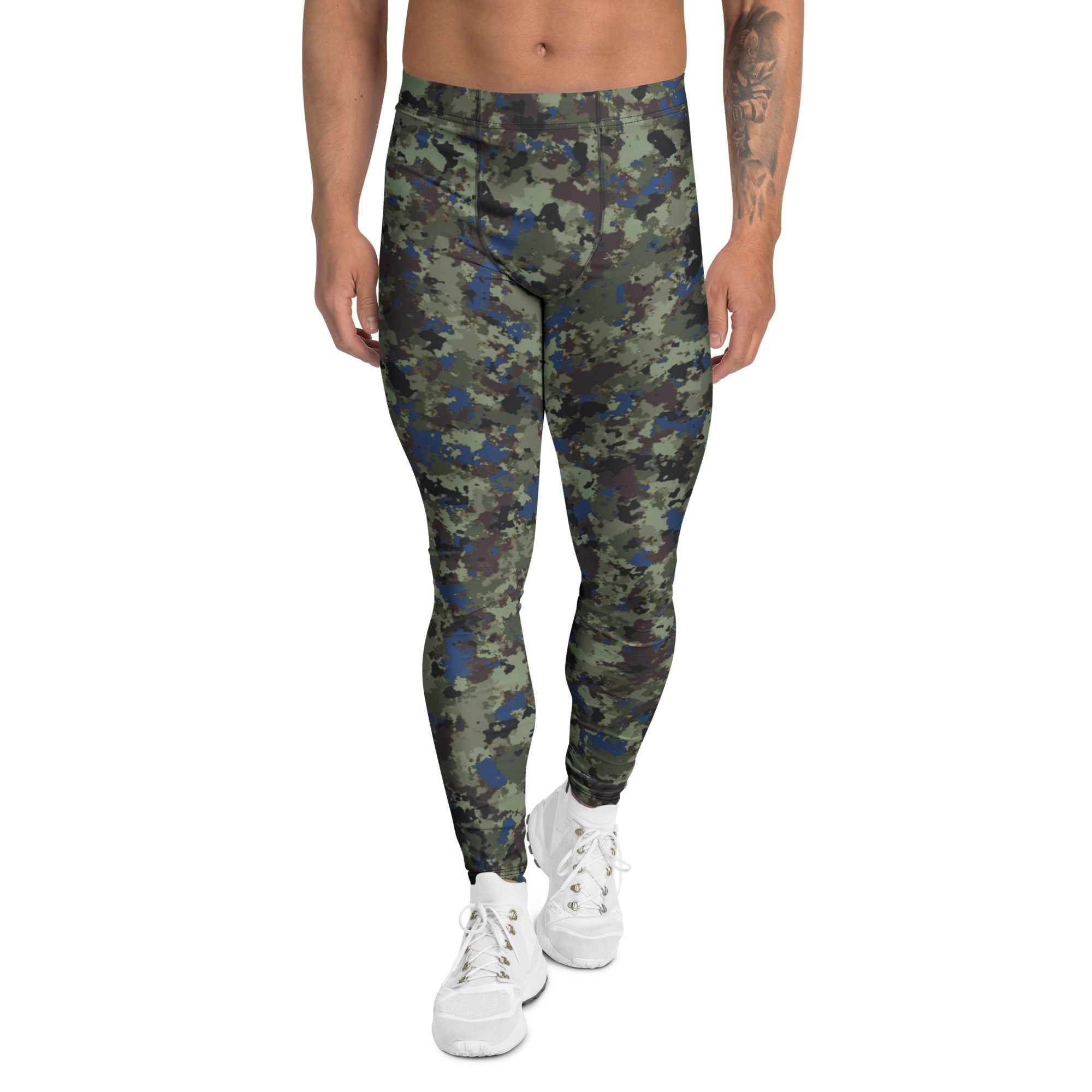 CAMO HQ - The Tomorrow War Movie Digital Flecktarn CAMO Mens Leggings ...