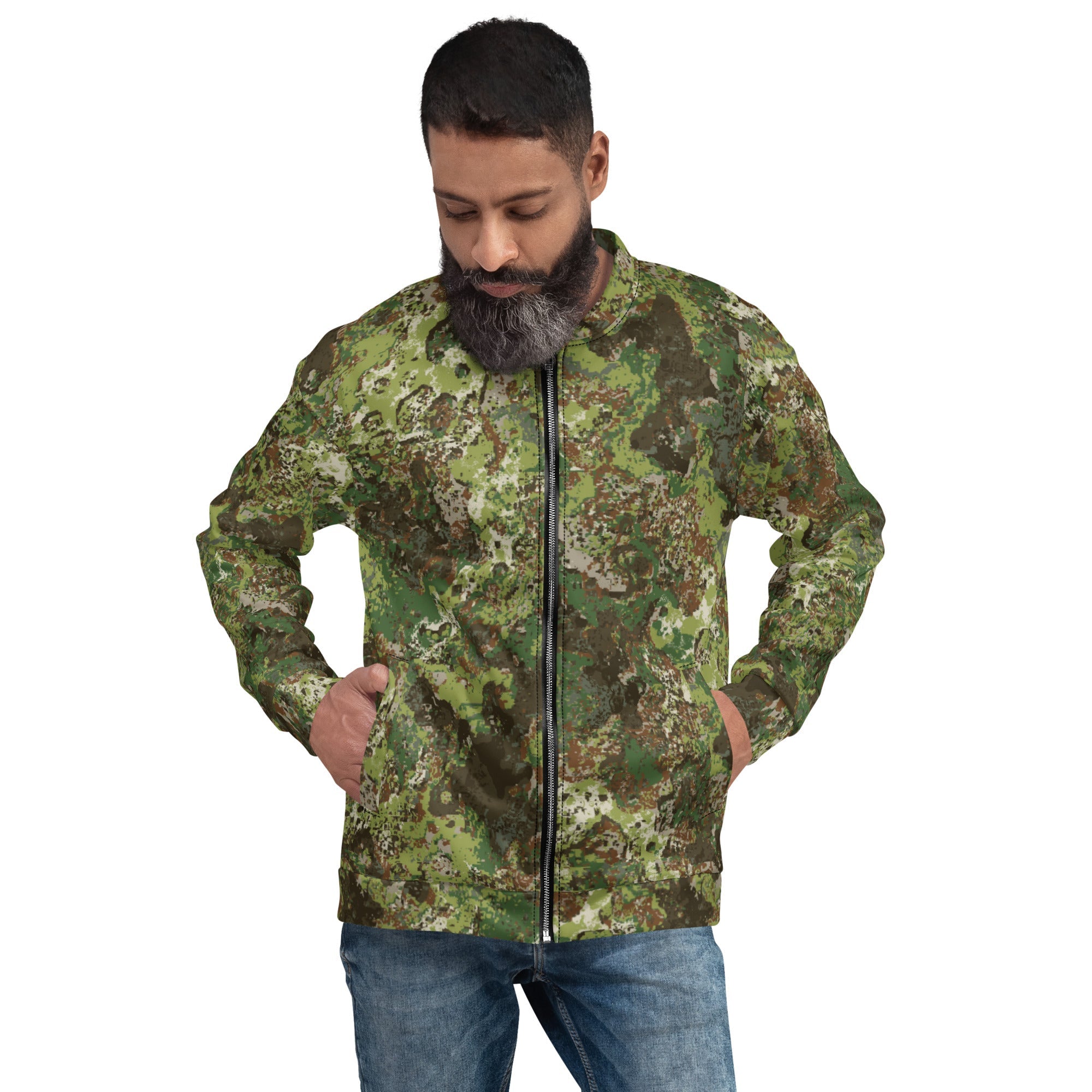 CAMO HQ - Wasp CAMO Unisex Bomber Jacket - Worldwide Shipping